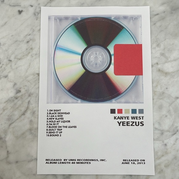 kanye west ye | Wall Decor | Kanye West Graduation 6 Pack Of 2h In X 8w ...